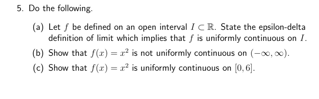 Solved Do the following.(a) ﻿Let f ﻿be defined on an open | Chegg.com