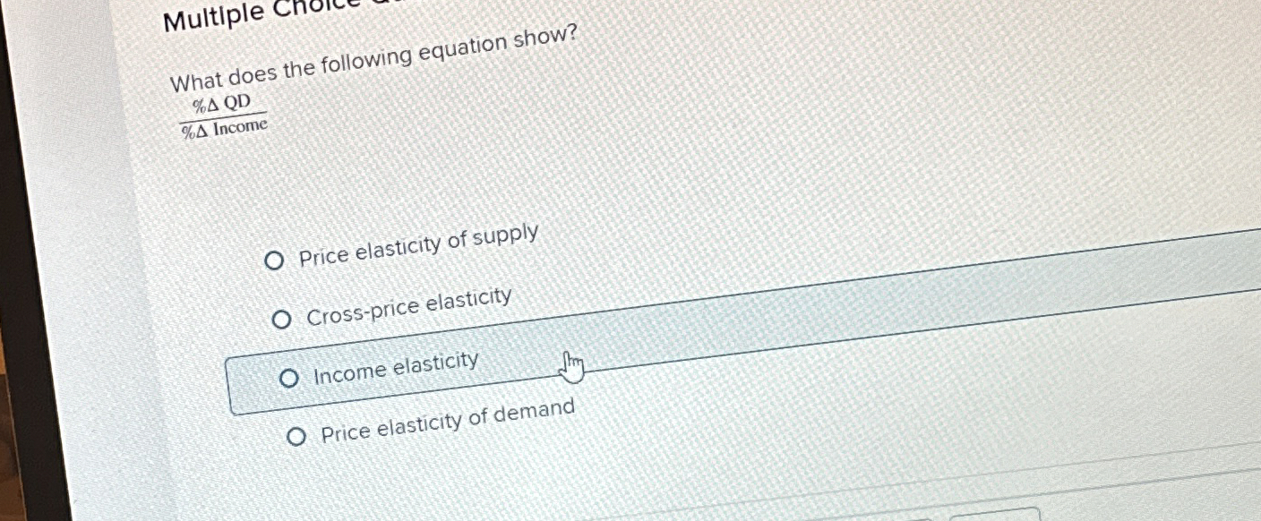 Solved The factors that affect the price elasticity of | Chegg.com