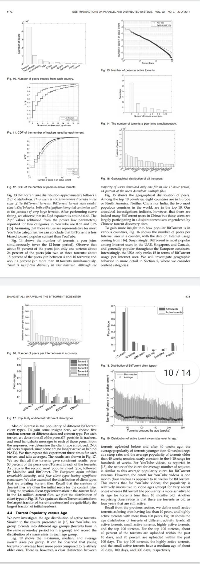 Solved 1172 IEEE TRANSACTIONS ON PARALLEL AND DISTRIBUTED | Chegg.com