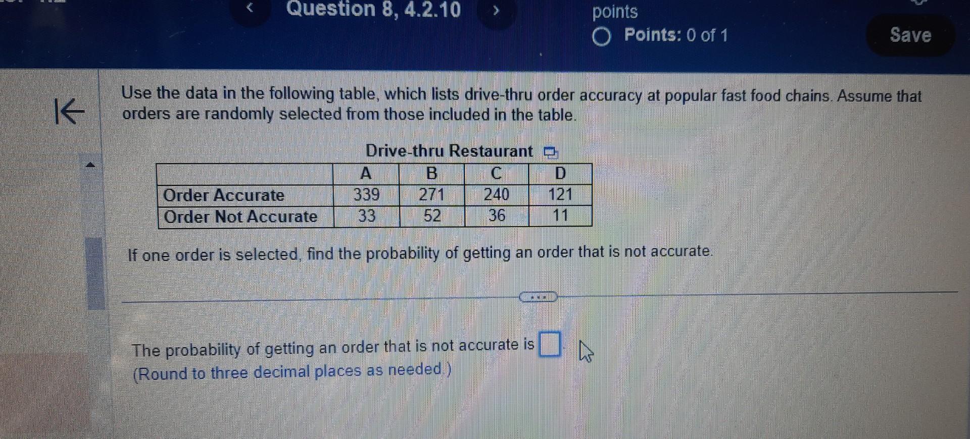 Solved Use the data in the following table, which lists | Chegg.com