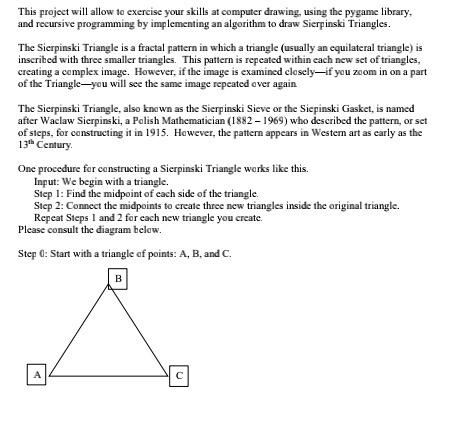 Solved This project will allow to exercise your skills at | Chegg.com