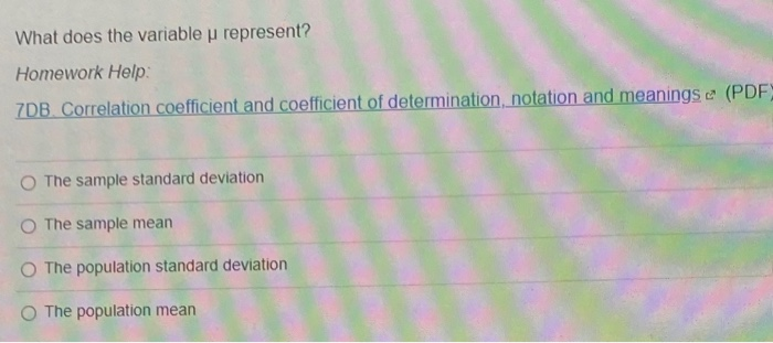 Solved What Does The Variable U Represent Homework Help Chegg