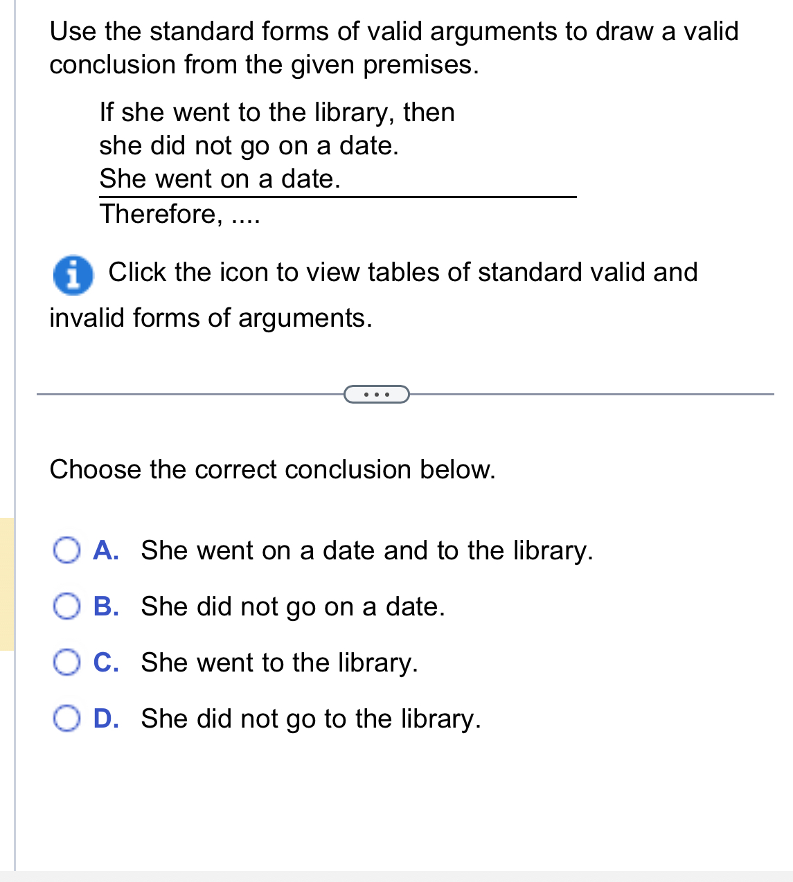 Solved Use the standard forms of valid arguments to draw a | Chegg.com