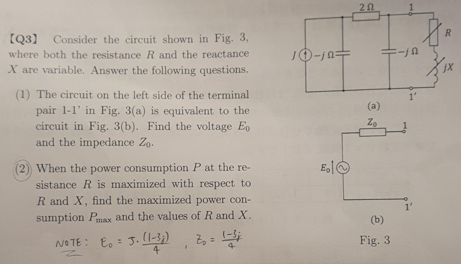 Solved For part (2) of this problem, what is the maximized | Chegg.com