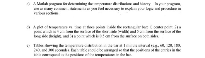 Solved Two Dimensional Unsteady State Heat Conduction A Long