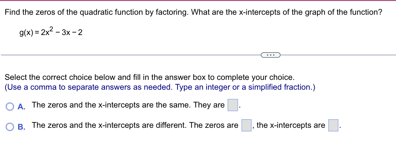 Solved Find the zeros of the quadratic function by | Chegg.com