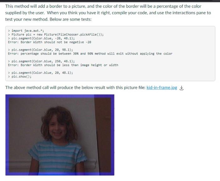 Solved ITSC 1212 - Programming Checkpoint 7 Picture | Chegg.com