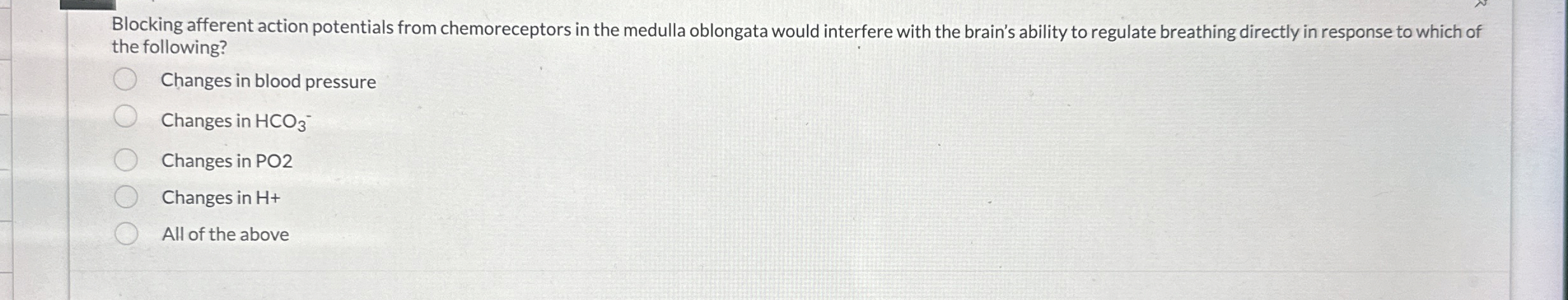 Solved Blocking afferent action potentials from | Chegg.com