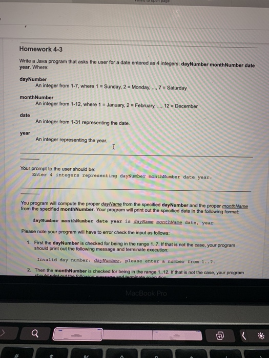 Solved Homework 4 3 Write A Java Program That Asks The User 6719