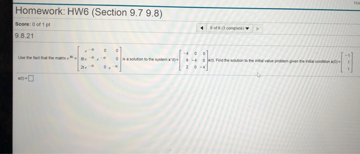 Solved Homework: HW6 (Section 9.7 9.8) Score: 0 of 1 pt | Chegg.com