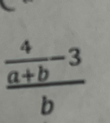 Solved 4a+b-3b | Chegg.com