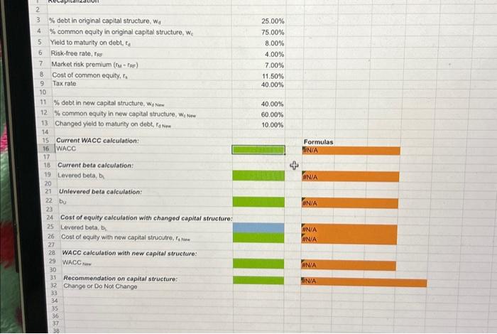 Solved beiow, Open the spreadsheet and perferm the required | Chegg.com