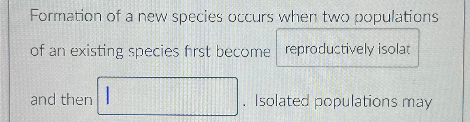 Solved Formation of a new species occurs when two | Chegg.com