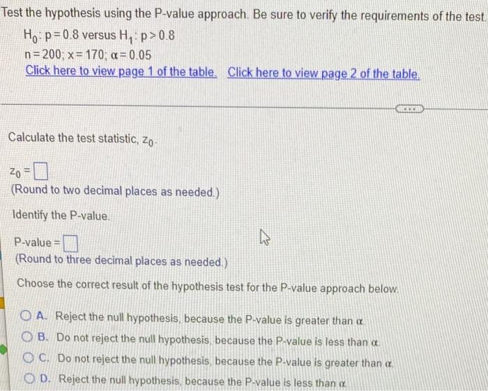 Solved Test the hypothesis using the P-value approach. Be | Chegg.com