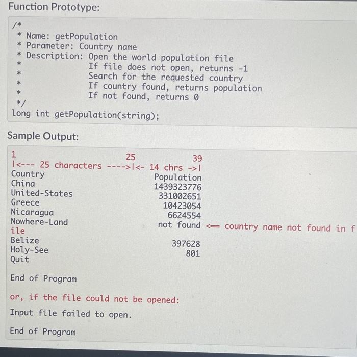 Solved please answer the following in replit.com with cpp | Chegg.com