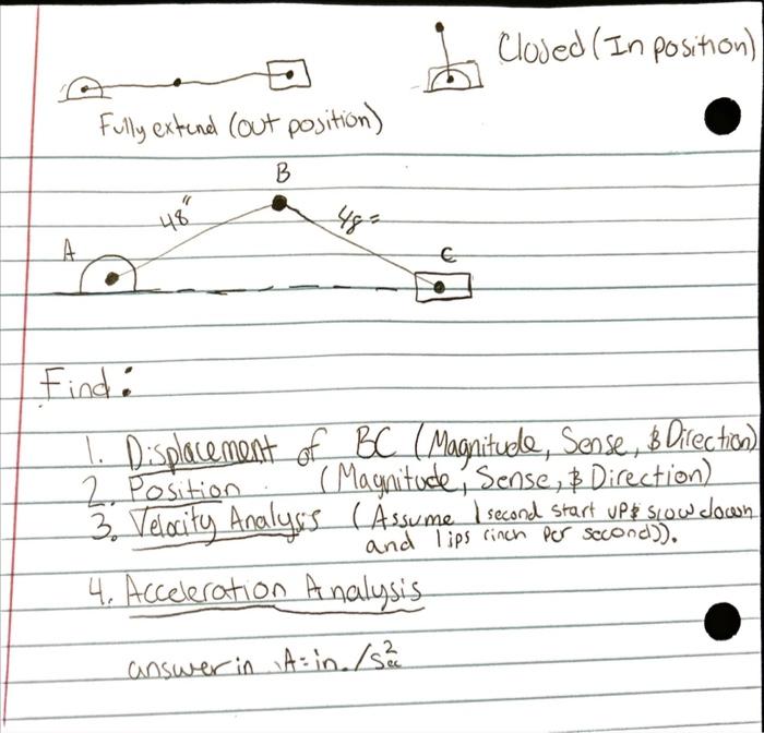 Graphically or analytically Find displacement, | Chegg.com