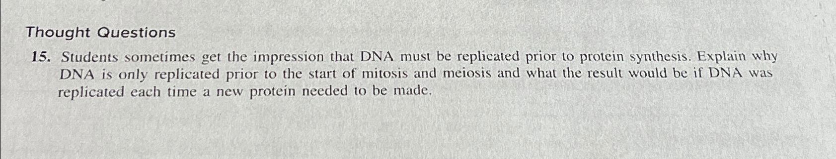 Solved Thought Questions15. ﻿Students sometimes get the | Chegg.com