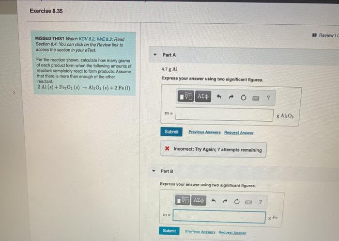 Solved For the reaction shown, calculate how many grams of | Chegg.com
