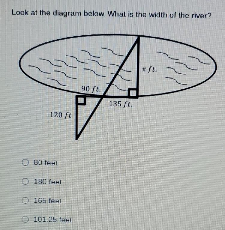 Solved Look at the diagram below. What is the width of the | Chegg.com