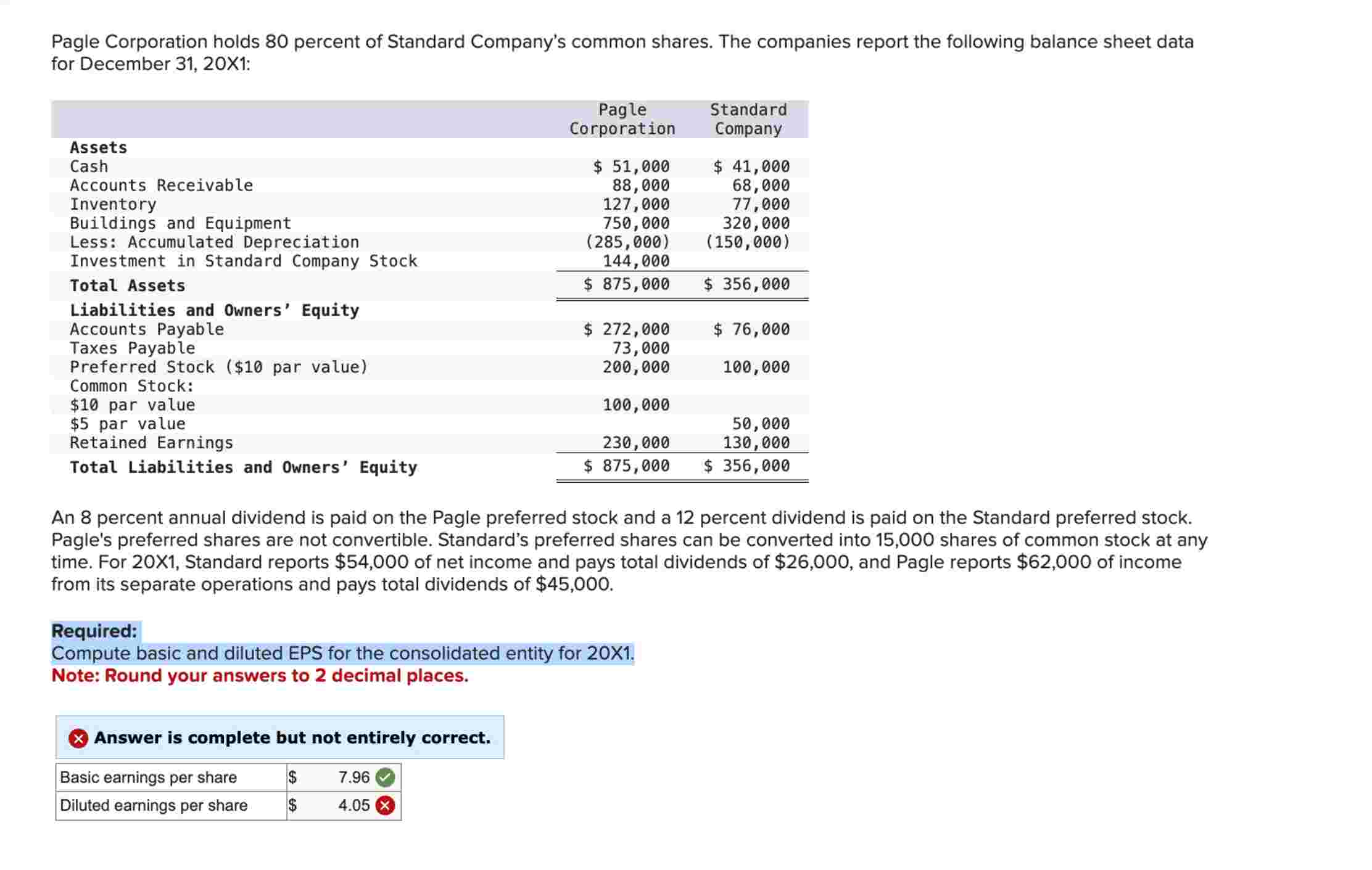 Please help I keep getting it wrong! Pagle | Chegg.com
