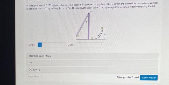 Solved In the figure, a small 0.250 kg block slides down a | Chegg.com