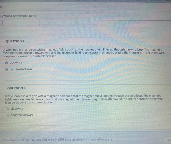 Solved Question Completion Status: QUESTION 1 A static | Chegg.com