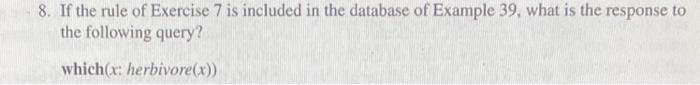 Example 39 Suppose That A Prolog Database Contains 9520