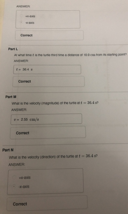 Solved Exercise 2.15 A turtle crawls along a straight line, | Chegg.com