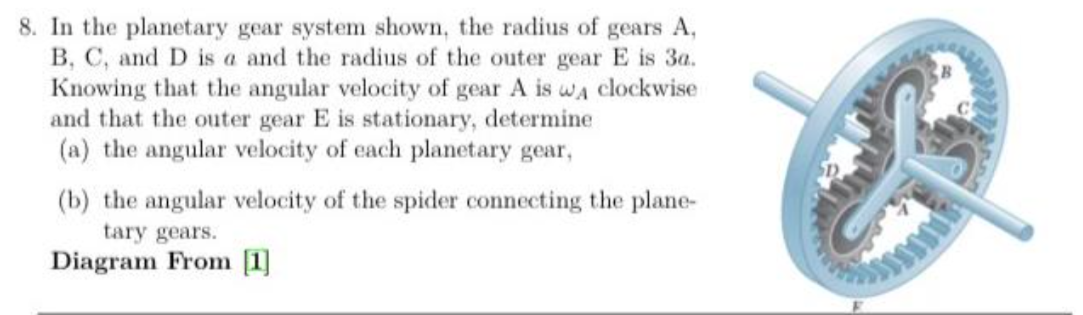 *Using the IC method*In the planetary gear system | Chegg.com