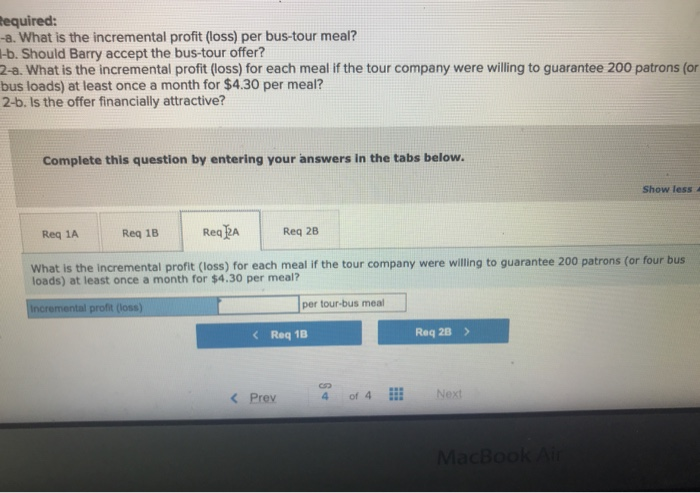 Solved Check my work Make or Buy Terry Inc. manufactures | Chegg.com