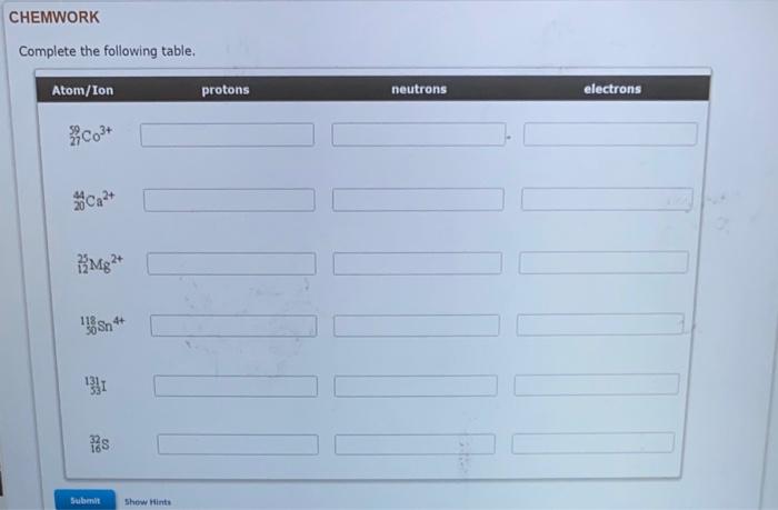 Solved a. Write the atomic symbol, in the form ZAX, for an | Chegg.com