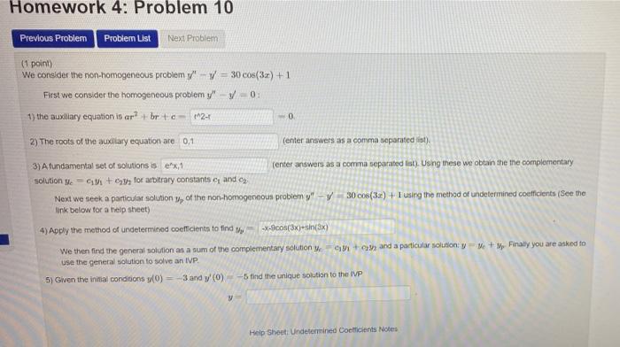 Solved Homework 4: Problem 10 Previous Problem Problem List | Chegg.com Solved Homework 4: Problem 10 Previous Problem Problem List | Chegg.com