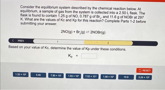 Solved Consider the equilibrium system described by the | Chegg.com Solved Consider the equilibrium system described by the | Chegg.com