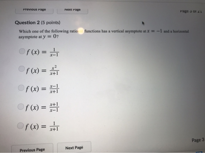 Solved Previous Page Next Page Page 3 or 21 Question 2 (5 | Chegg.com