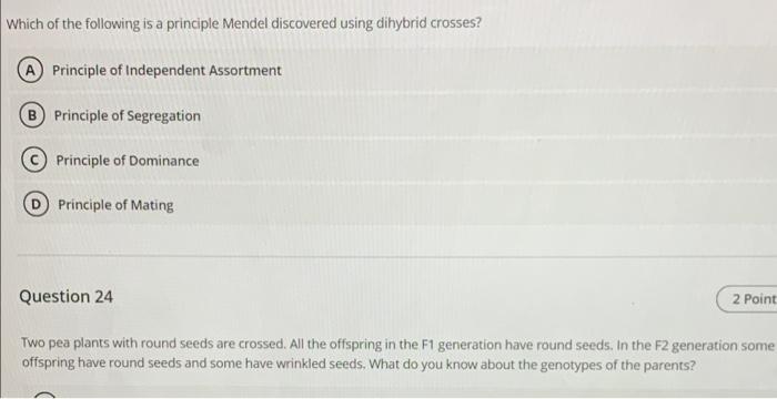 Solved DD x dd will yield these phenotypes and ratios in the | Chegg.com