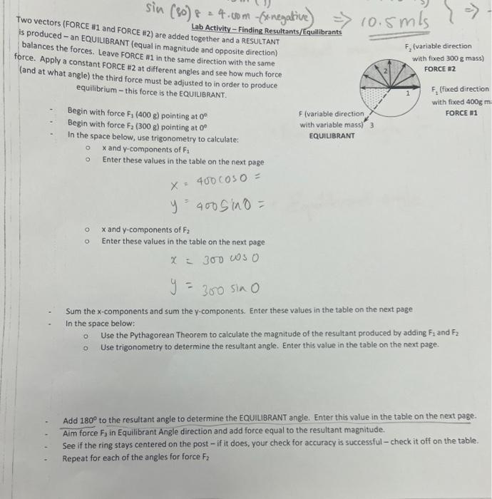 Solved what formula to use to get resultant magnitude, | Chegg.com