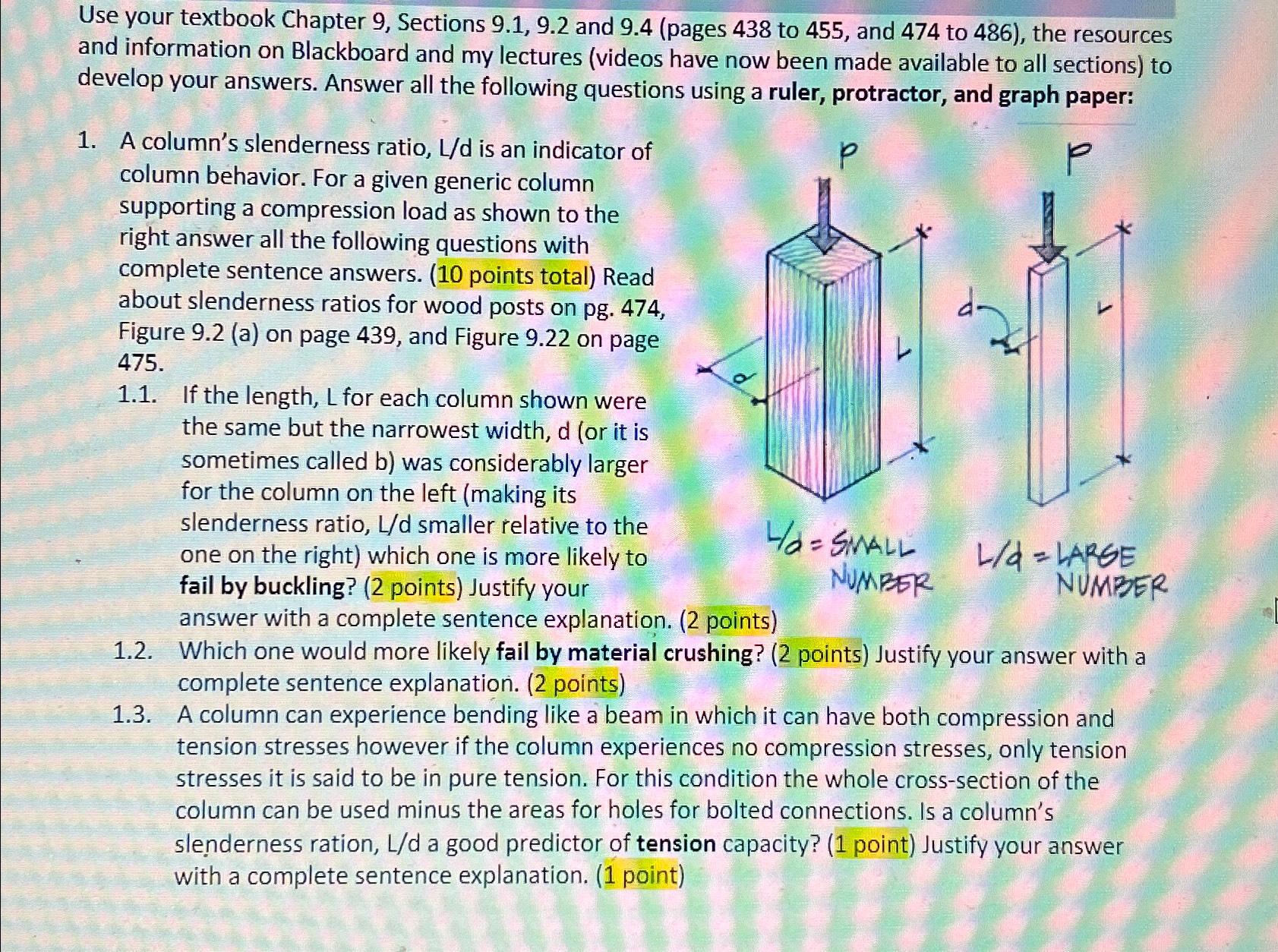 Solved Use your textbook Chapter 9, ﻿Sections 9.1,9.2 ﻿and | Chegg.com
