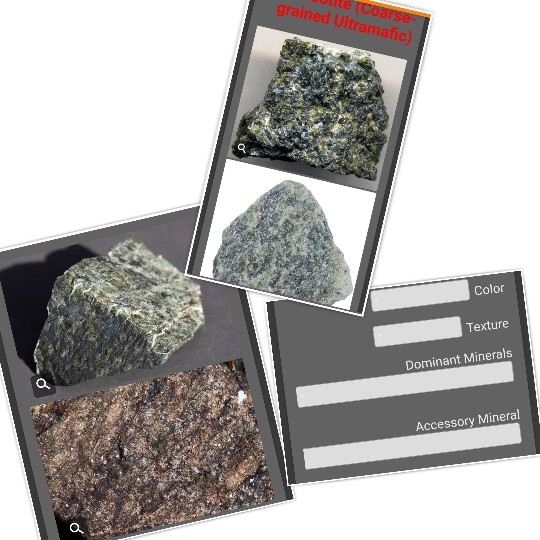 Solved Color Granite (Coarse grained Felsic Texture Dominant | Chegg.com