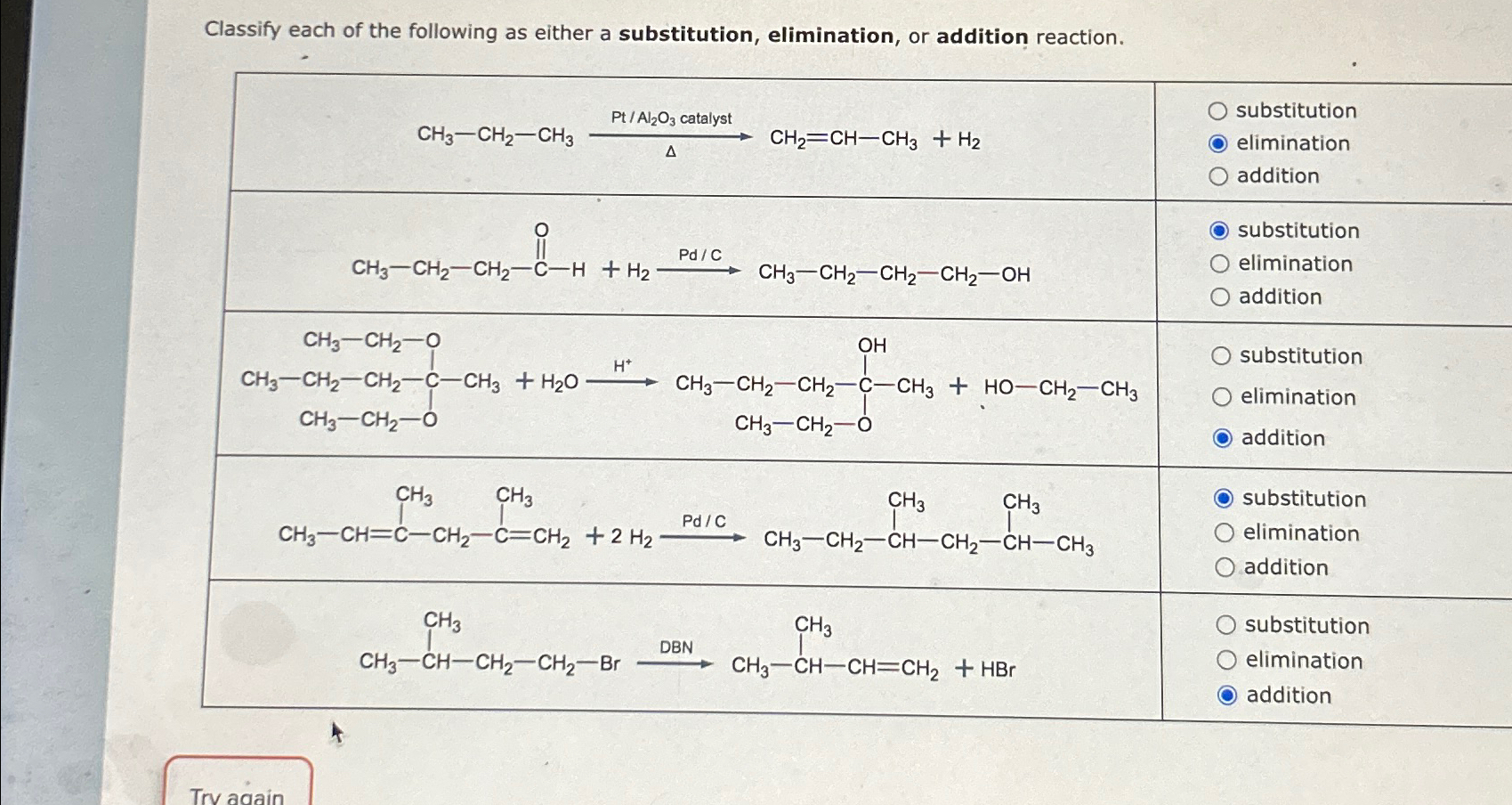 Solved Classify each of the following as either a | Chegg.com