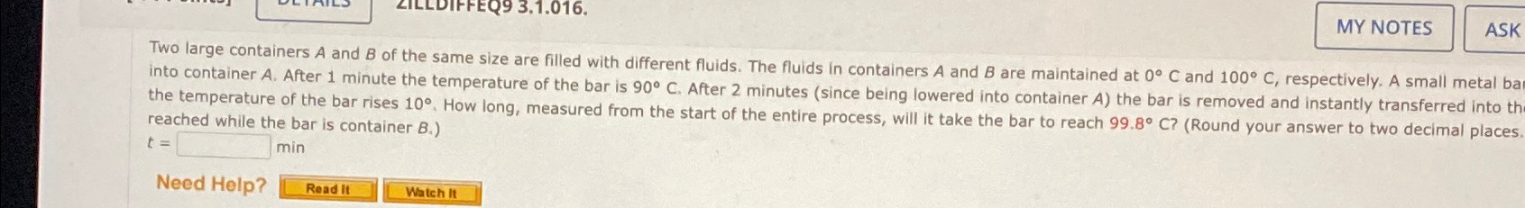 Solved Two large containers A and B ﻿of the same size are | Chegg.com