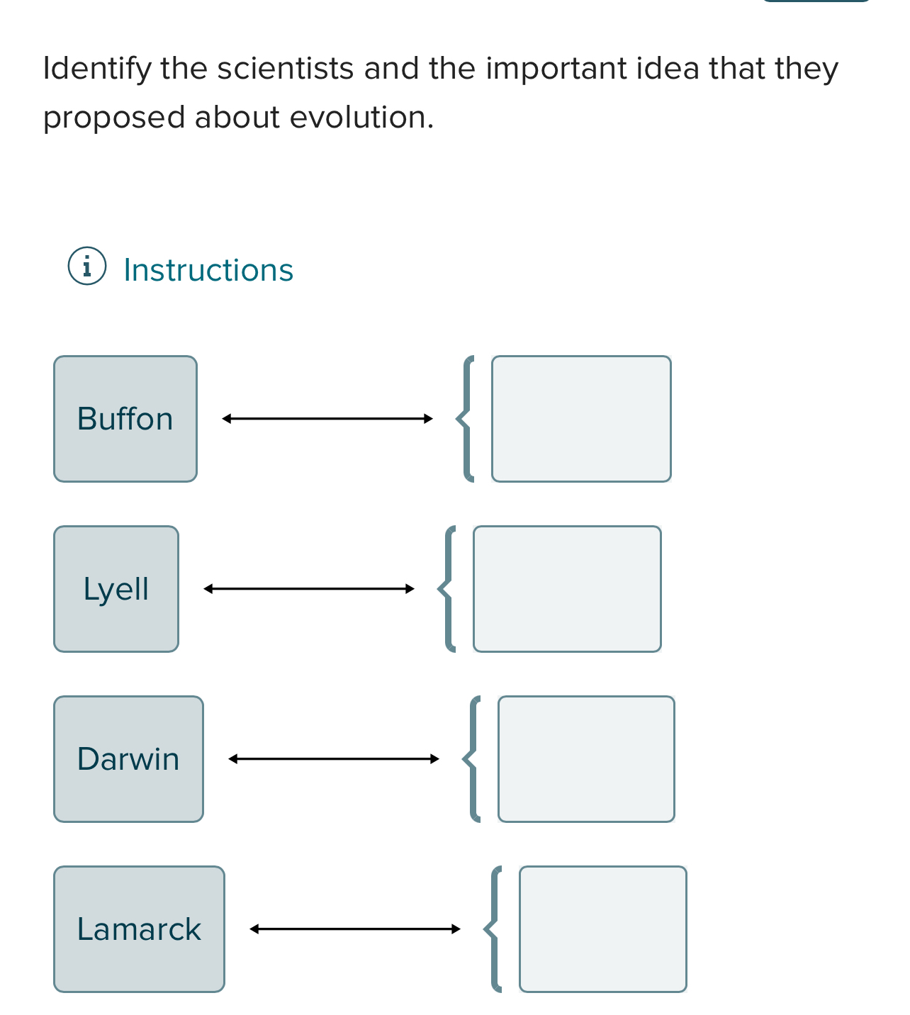 Solved Identify the scientists and the important idea that | Chegg.com