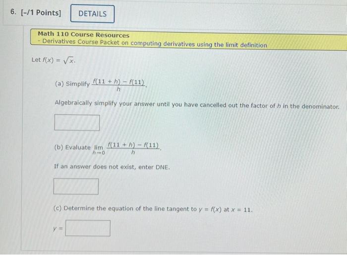 Solved - Derivatives Course Packet on computing derivatives | Chegg.com