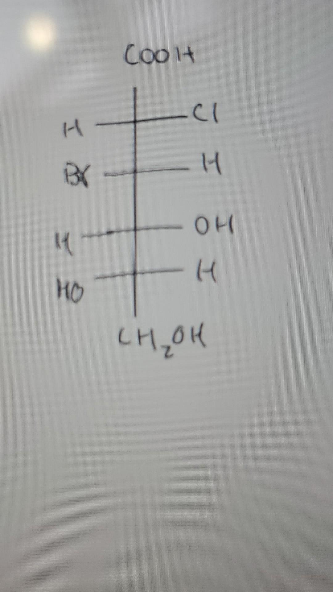 Solved Determine chiral points and their configurations, the | Chegg.com
