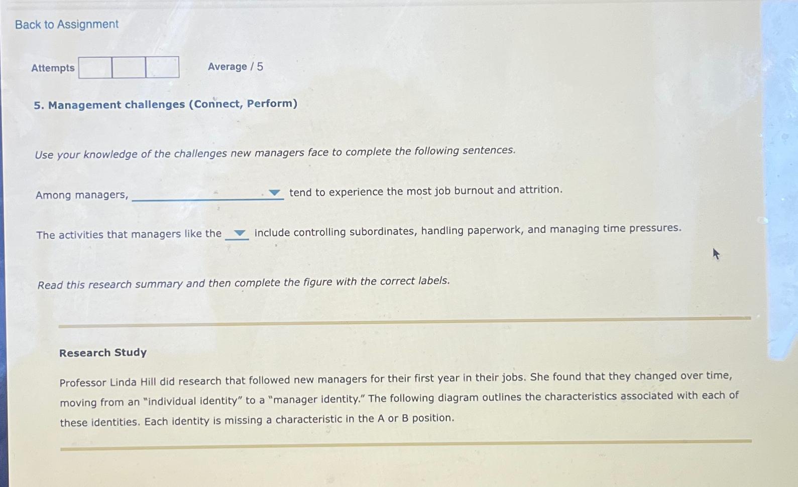 Solved Back to AssignmentAttemptsAverage ?55. ﻿Management | Chegg.com