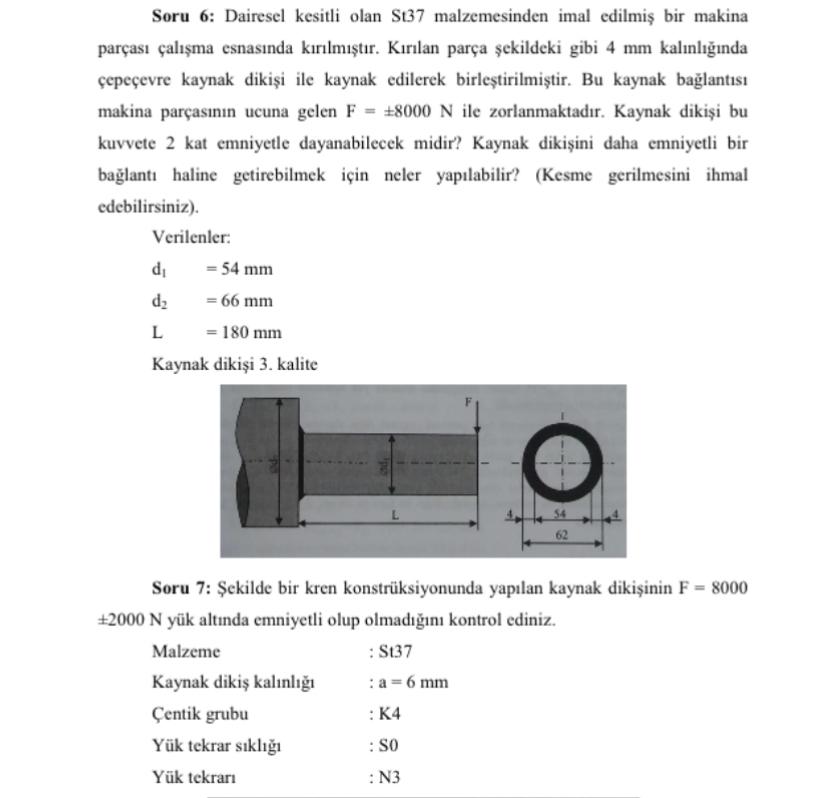 Solved A circular cross-section machine part made of St37 | Chegg.com