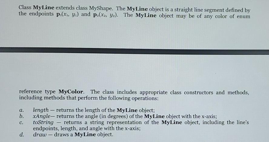Solved 1- Create a hierarchy of Java classes as follows: | Chegg.com