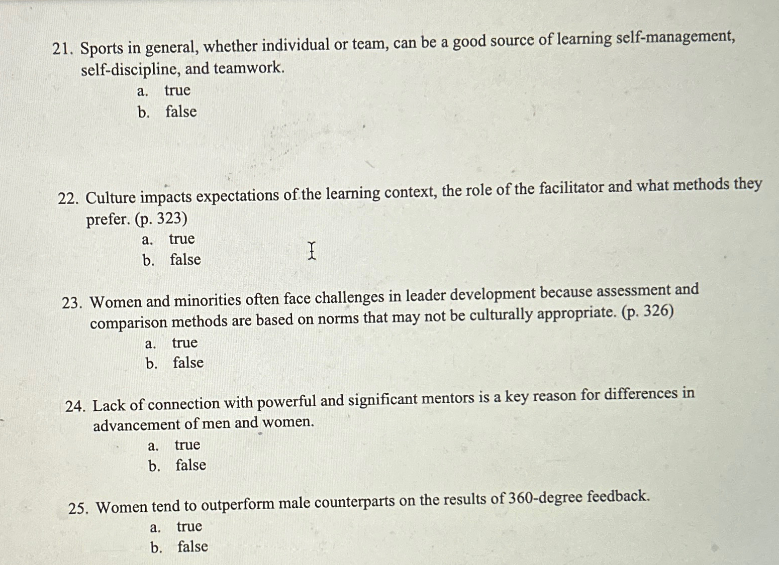 Solved Sports in general, whether individual or team, can be | Chegg.com