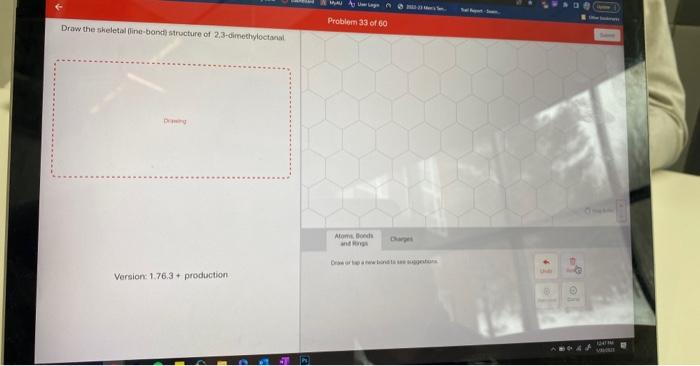 Solved Draw the riheletal (line-bonde structure of | Chegg.com