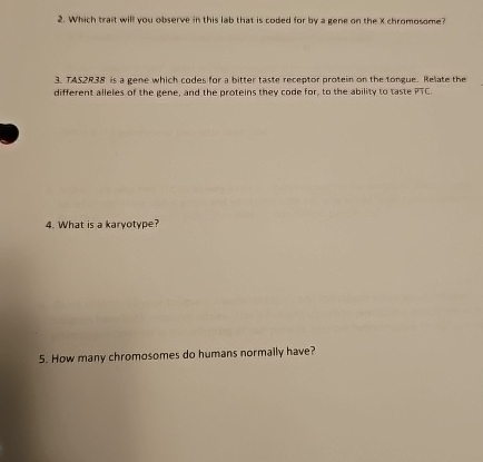 Solved Which trait will you observe in this lab that is | Chegg.com