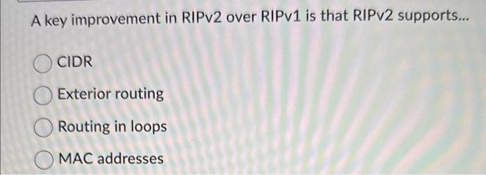 Solved Border Gateway Protocol is for exterior WAN routing | Chegg.com